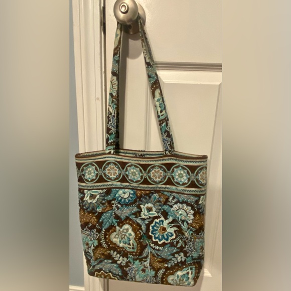 Vera Bradley | Bags | Vera Bradley Blue Java Tote | Poshmark